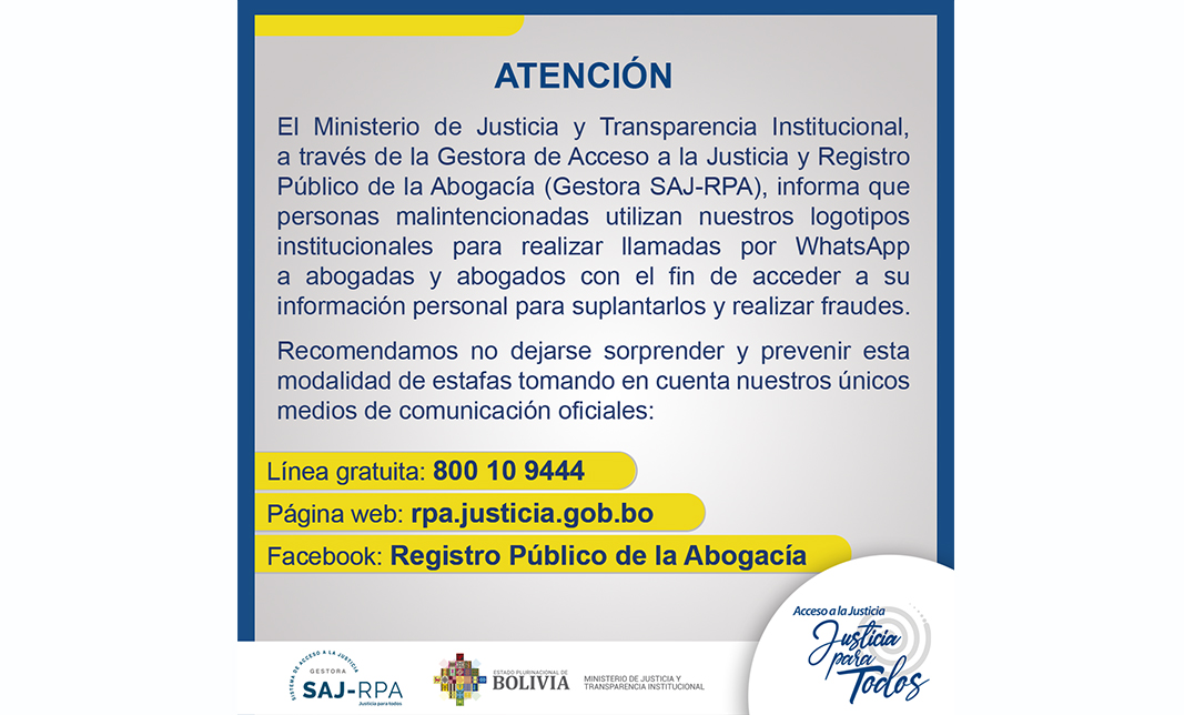 RPA - Registro Público de la Abogacía